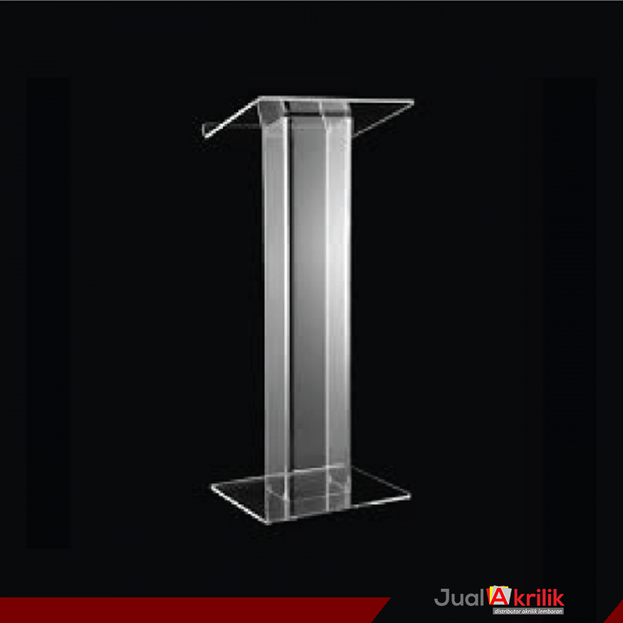 Podium Akrilik Seri PD02 – Mimbar Acrylic - Jual Akrilik