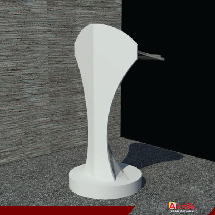 Podium Akrilik PD10 – Mimbar Acrylic - Jual Akrilik